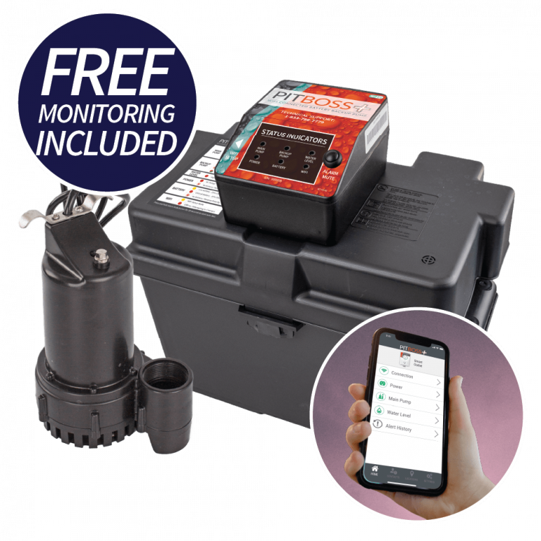 PitBoss+ WiFi Connected Battery Backup - Richtech Pumps